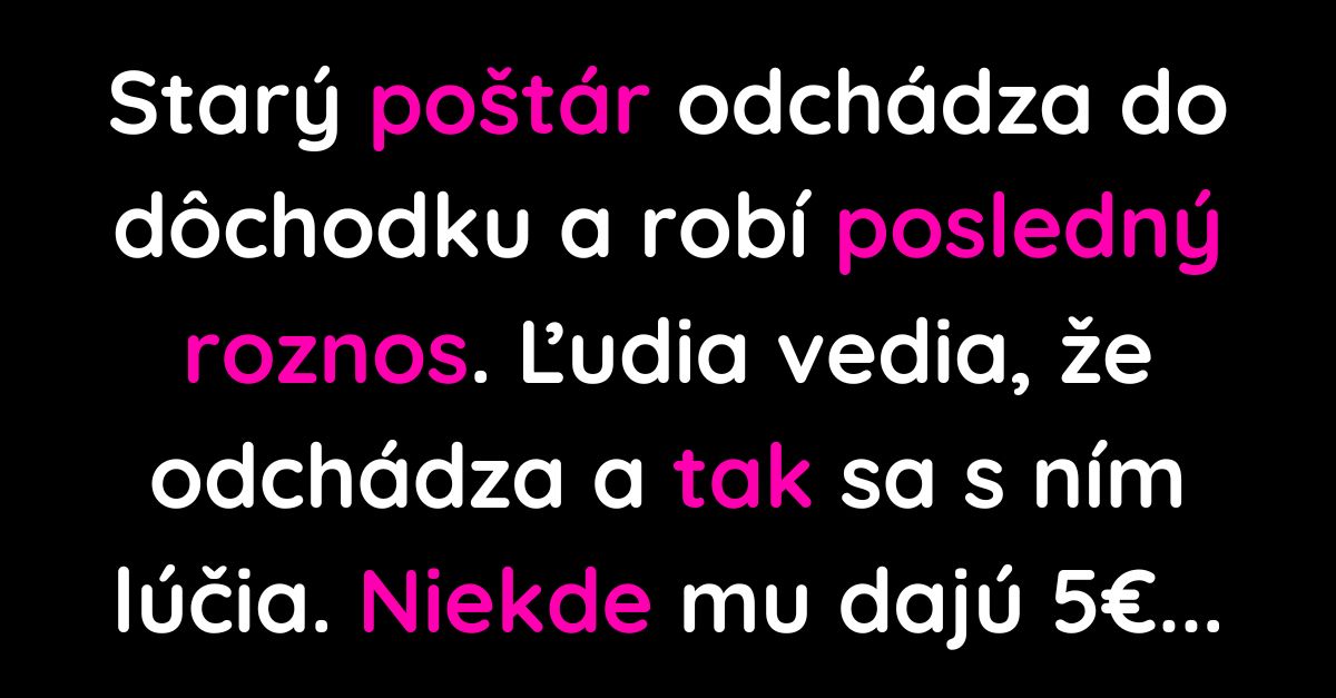 Blondínka pomiluje poštára, ktorý odchádza do dôchodku (Vtip) | Čumil