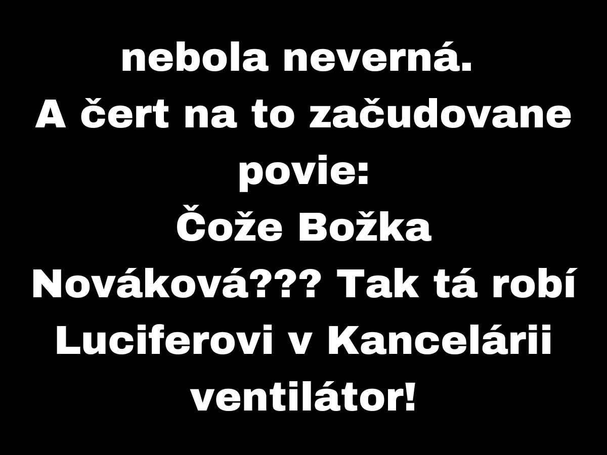 Čert ukáže zosnulému pánovi Novákovi peklo (Vtip) | Čumil